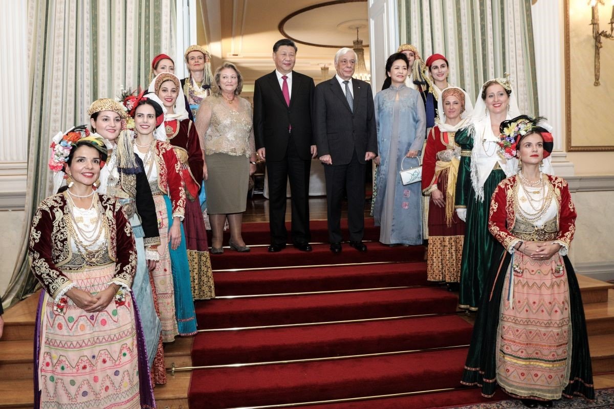 Chinese President Xi Jinping Attended Official Dinner at Presidential ...